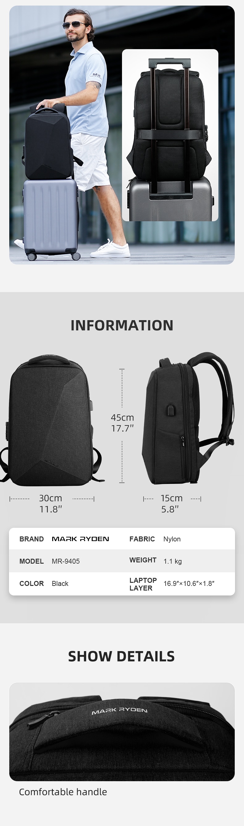 Avant-Garde Multifunction Backpack – BAK